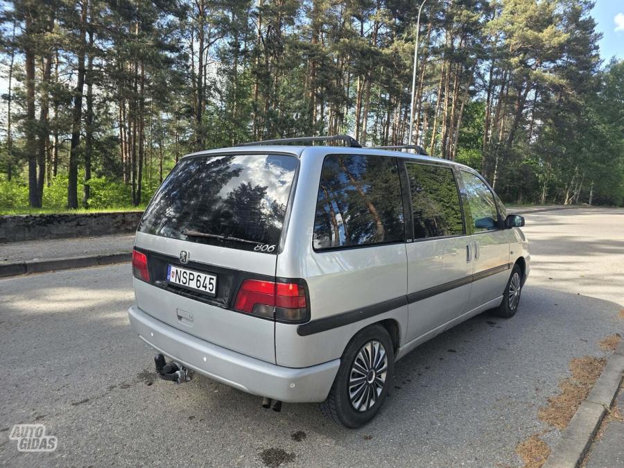 Пежо 806 2000 в Варена, объемом двигателя 2.00 л и пробегом 189 тыс. км за 820 €, фото 4 на AUTOMOTO.COM.LV
