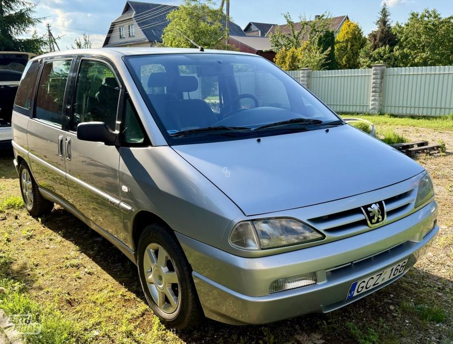 Peugeot 806 2001 in Kaunas, with an engine capacity of 2.00 L and mileage of 248 thousand km for 2150 €, photo 1 on AUTOMOTO.COM.LV