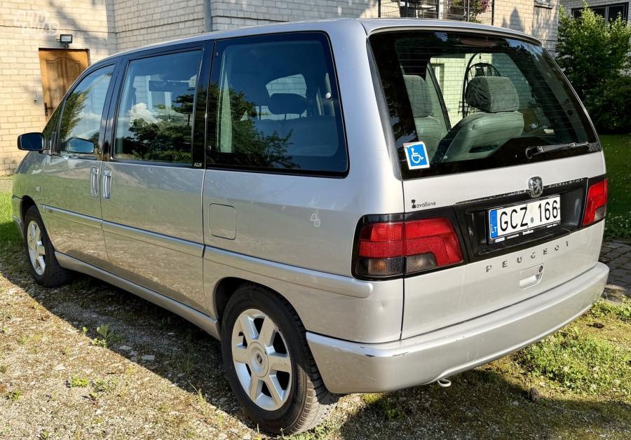 Peugeot 806 2001 in Kaunas, with an engine capacity of 2.00 L and mileage of 248 thousand km for 2150 €, photo 8 on AUTOMOTO.COM.LV