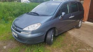 Blue Peugeot 807 2007 in Ignalina, with an engine capacity of 2.00 L and mileage of 250 thousand km for 1500 €, photo 3 on AUTOMOTO.COM.LV