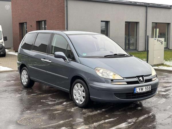 Blue Peugeot 807 2008 in Vilnius, with an engine capacity of 2.00 L and mileage of 298 thousand km for 3350 €, photo 1 on AUTOMOTO.COM.LV