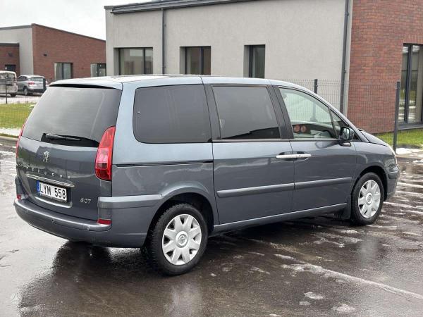 Blue Peugeot 807 2008 in Vilnius, with an engine capacity of 2.00 L and mileage of 298 thousand km for 3350 €, photo 2 on AUTOMOTO.COM.LV