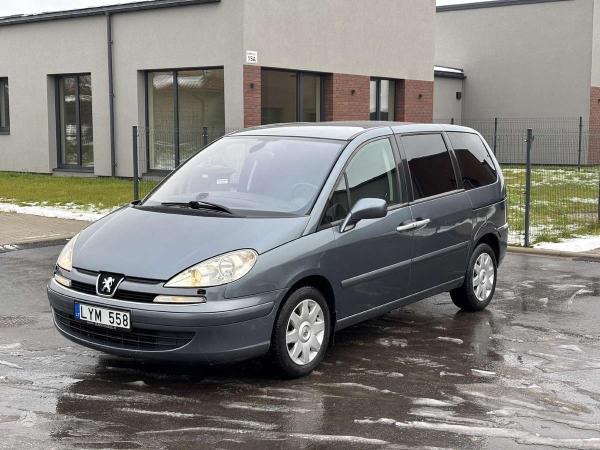 Blue Peugeot 807 2008 in Vilnius, with an engine capacity of 2.00 L and mileage of 298 thousand km for 3350 €, photo 3 on AUTOMOTO.COM.LV