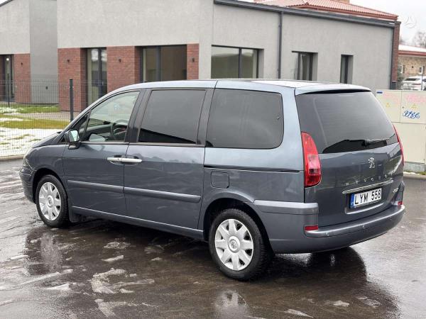 Blue Peugeot 807 2008 in Vilnius, with an engine capacity of 2.00 L and mileage of 298 thousand km for 3350 €, photo 4 on AUTOMOTO.COM.LV