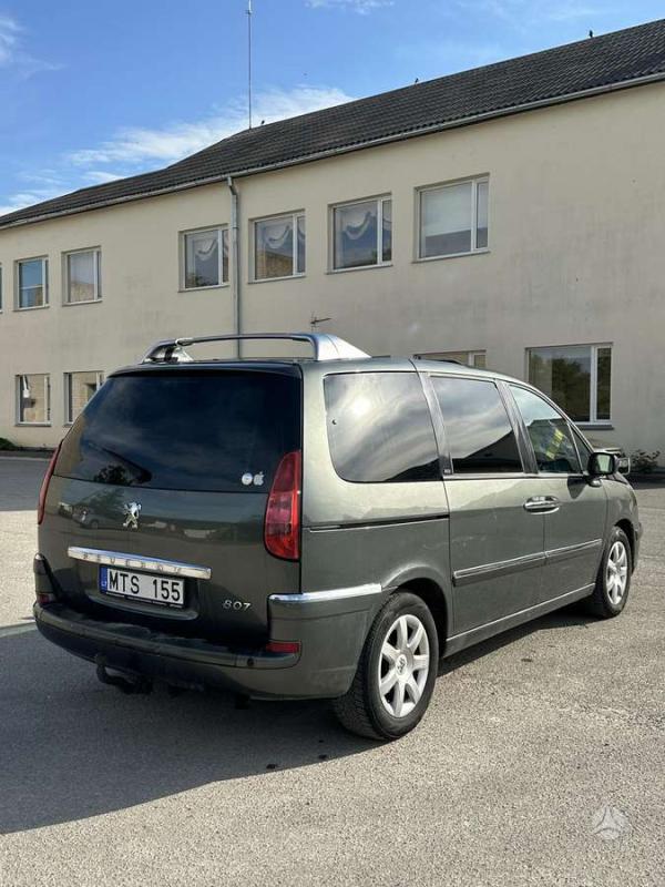 Zaļš Peugeot 807 2008 Pasvalys, ar dzinēja tilpumu 2.18 L un nobraukumu 426 tūkst. km par 3200 €, foto 3 vietnē AUTOMOTO.COM.LV