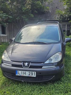 Pelēks Peugeot 807 2005 Kelmė, ar dzinēja tilpumu 2.00 L un nobraukumu 334 tūkst. km par 450 €, foto 6 vietnē AUTOMOTO.COM.LV