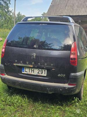 Pelēks Peugeot 807 2005 Kelmė, ar dzinēja tilpumu 2.00 L un nobraukumu 334 tūkst. km par 450 €, foto 8 vietnē AUTOMOTO.COM.LV