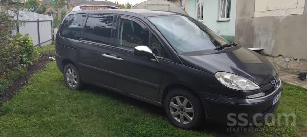 Grey Peugeot 807 2006 in Daugavpils, with an engine capacity of 2.00 L and mileage of 265 thousand km for 1800 €, photo 5 on AUTOMOTO.COM.LV