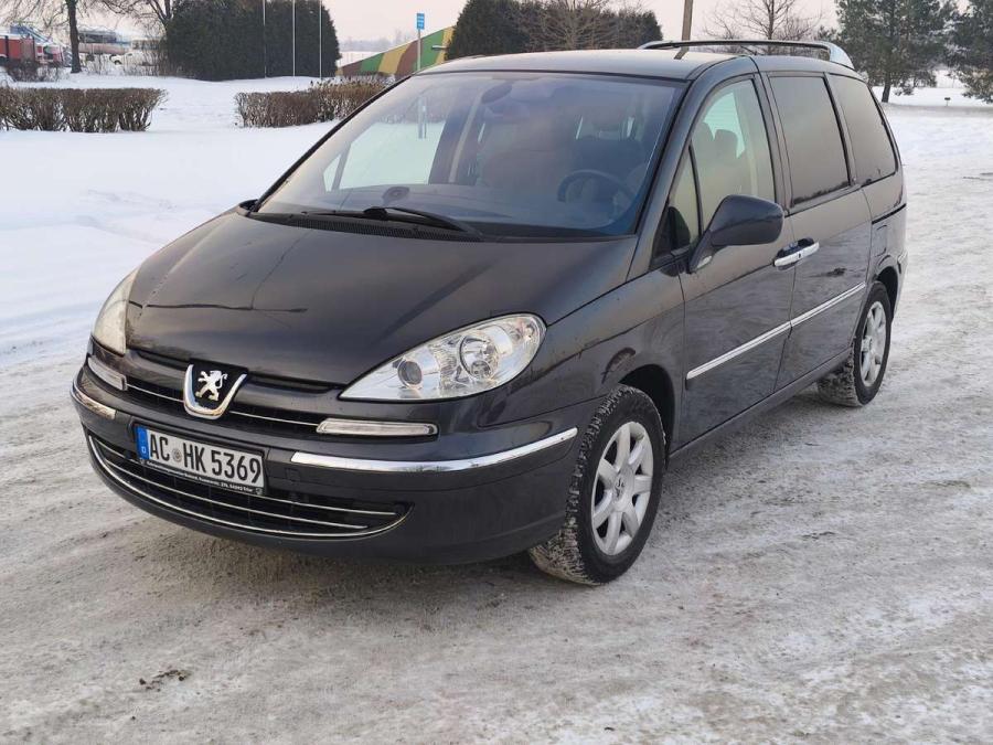 Pelēks Peugeot 807 2012 Kauņa, ar dzinēja tilpumu 2.00 L un nobraukumu 278 tūkst. km par 3750 €, foto 1 vietnē AUTOMOTO.COM.LV