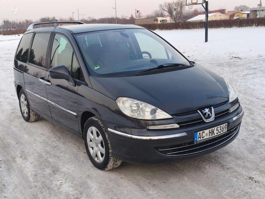 Pelēks Peugeot 807 2012 Kauņa, ar dzinēja tilpumu 2.00 L un nobraukumu 278 tūkst. km par 3750 €, foto 2 vietnē AUTOMOTO.COM.LV