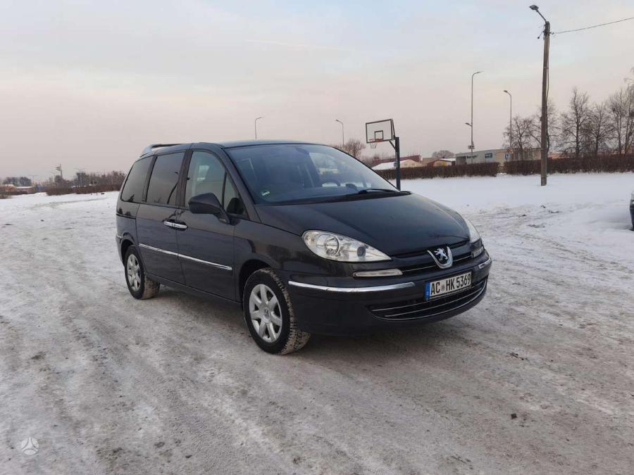 Pelēks Peugeot 807 2012 Kauņa, ar dzinēja tilpumu 2.00 L un nobraukumu 278 tūkst. km par 3750 €, foto 4 vietnē AUTOMOTO.COM.LV
