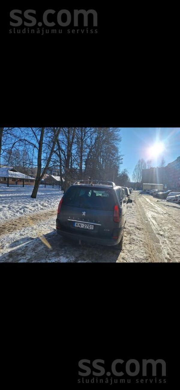 Grey Peugeot 807 2024 in Riga, with an engine capacity of 2.20 L and mileage of 316 thousand km for 1500 €, photo 5 on AUTOMOTO.COM.LV