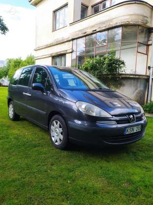 Pelēks Peugeot 807 2007 Kauņa, ar dzinēja tilpumu 2.00 L un nobraukumu 352 tūkst. km par 1200 €, foto  vietnē AUTOMOTO.COM.LV
