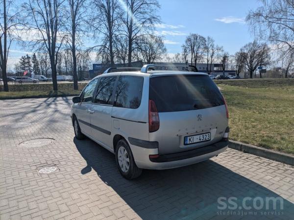 Peugeot 807 2004 in Jelgava, with an engine capacity of 2.00 L and mileage of 152 thousand km for 1700 €, photo 4 on AUTOMOTO.COM.LV
