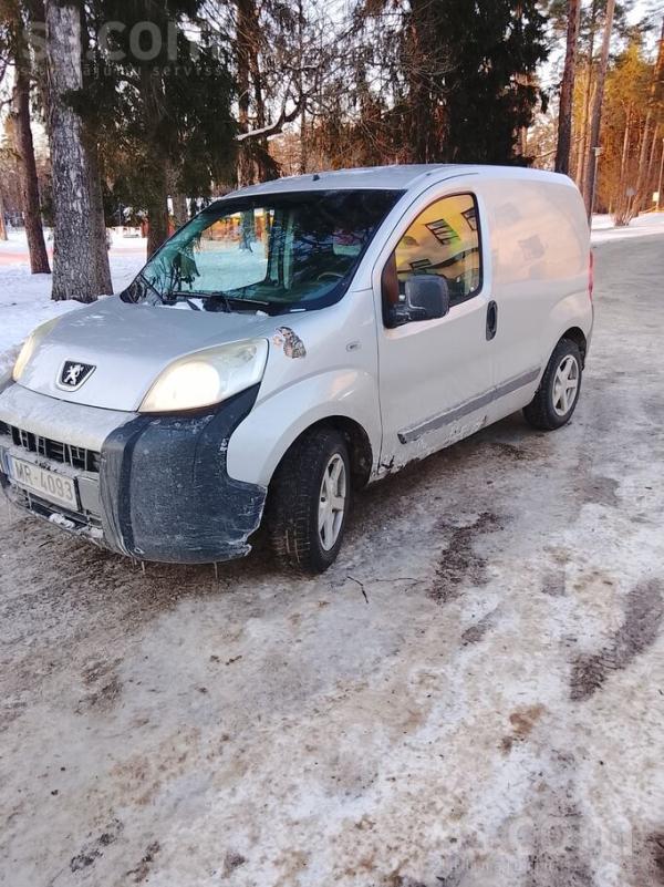 Pelēks Peugeot Bipper 2008 Rīga, ar dzinēja tilpumu 1.40 L un nobraukumu 224 tūkst. km par 1800 €, foto 1 vietnē AUTOMOTO.COM.LV