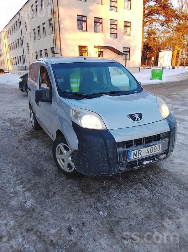 Pelēks Peugeot Bipper 2008 Rīga, ar dzinēja tilpumu 1.40 L un nobraukumu 224 tūkst. km par 1800 €, foto 2 vietnē AUTOMOTO.COM.LV