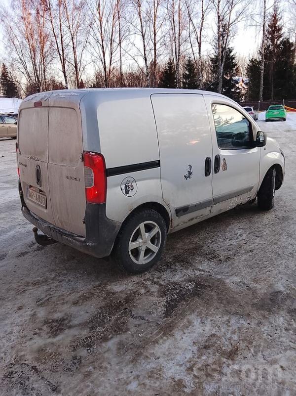 Pelēks Peugeot Bipper 2008 Rīga, ar dzinēja tilpumu 1.40 L un nobraukumu 224 tūkst. km par 1800 €, foto 3 vietnē AUTOMOTO.COM.LV