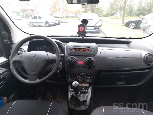 Grey Peugeot Bipper 2013 in Riga, with an engine capacity of 1.30 L and mileage of 268 thousand km for 700 €, photo 6 on AUTOMOTO.COM.LV