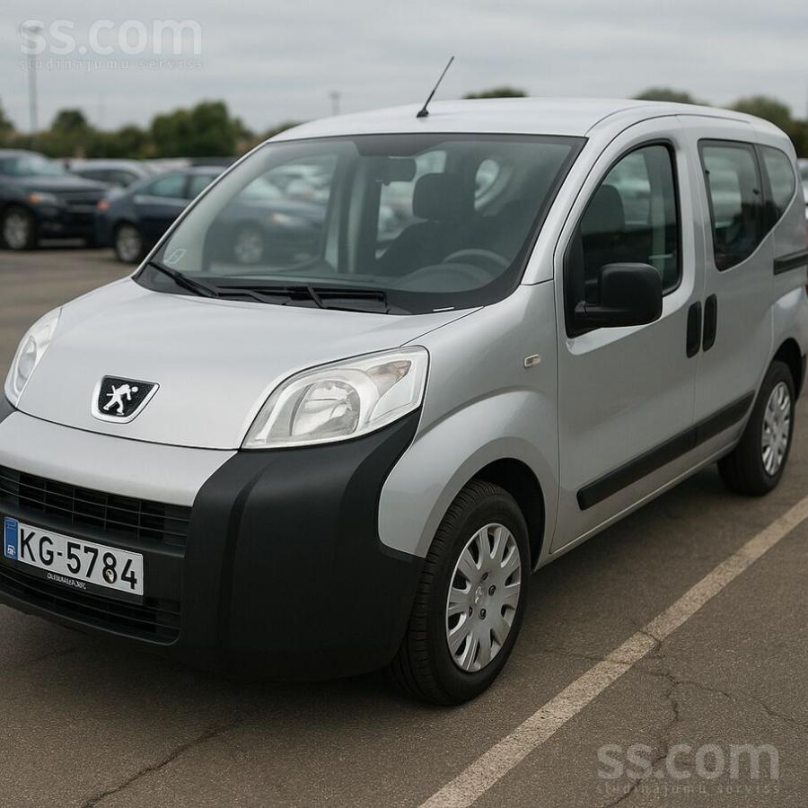 Grey Peugeot Bipper 2016 in Riga, with an engine capacity of 1.30 L and mileage of 148 thousand km for 900 €, photo 3 on AUTOMOTO.COM.LV