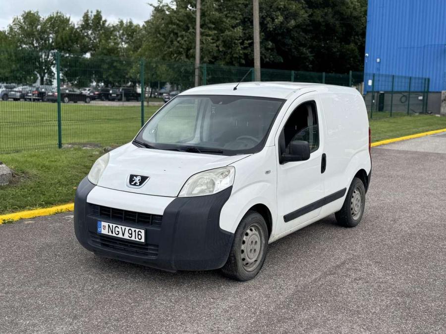 Balts Peugeot Bipper 2013 Klaipėda, ar dzinēja tilpumu 1.25 L un nobraukumu 214 tūkst. km par 999 €, foto 1 vietnē AUTOMOTO.COM.LV