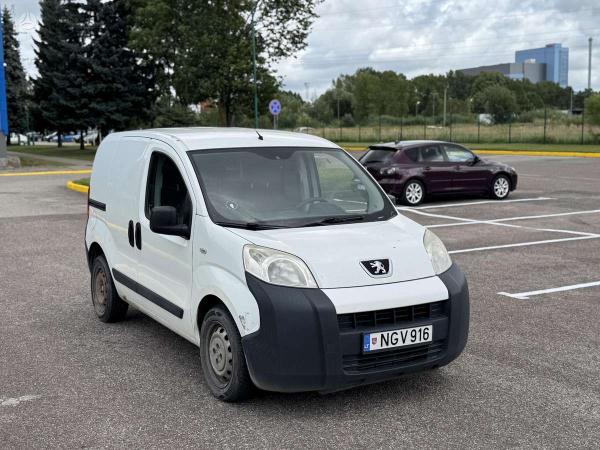 Balts Peugeot Bipper 2013 Klaipėda, ar dzinēja tilpumu 1.25 L un nobraukumu 214 tūkst. km par 999 €, foto 2 vietnē AUTOMOTO.COM.LV