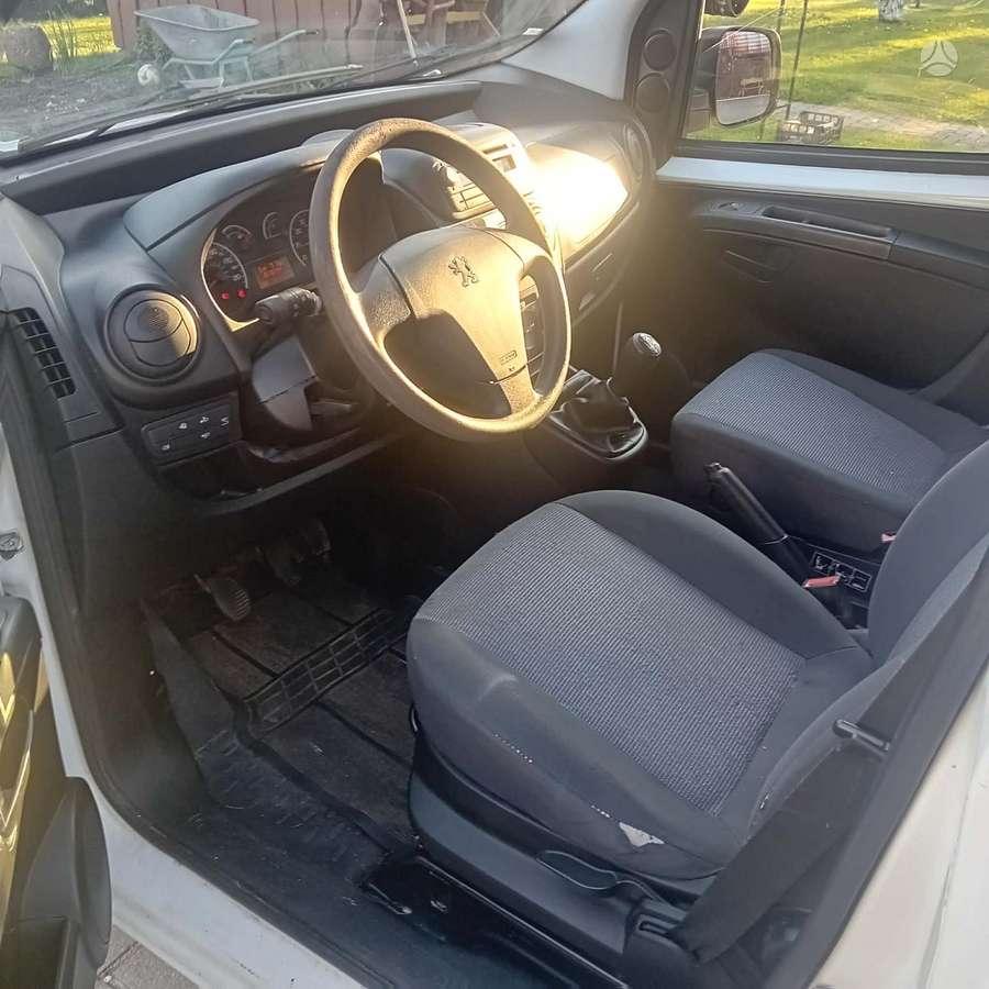 Balts Peugeot Bipper 2016 Šilalė, ar dzinēja tilpumu 1.25 L un nobraukumu 227 tūkst. km par 4500 €, foto 8 vietnē AUTOMOTO.COM.LV