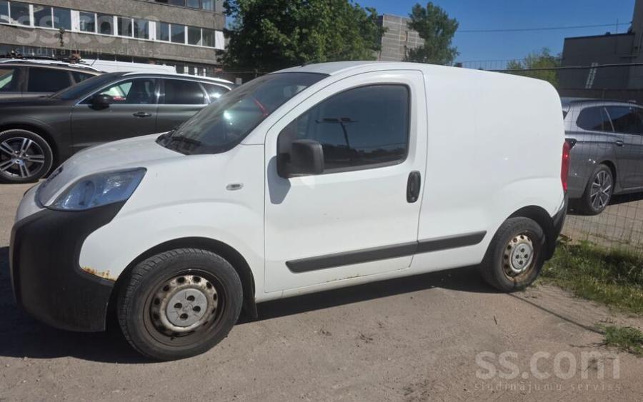 Balts Peugeot Bipper 2013 Rīga, ar dzinēja tilpumu 1.20 L un nobraukumu 165 tūkst. km par 1200 €, foto 1 vietnē AUTOMOTO.COM.LV