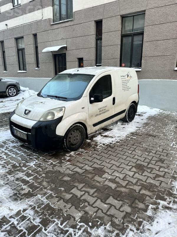 Balts Peugeot Bipper 2013 Rīga, ar dzinēja tilpumu 1.30 L un nobraukumu 220 tūkst. km par 1300 €, foto 1 vietnē AUTOMOTO.COM.LV