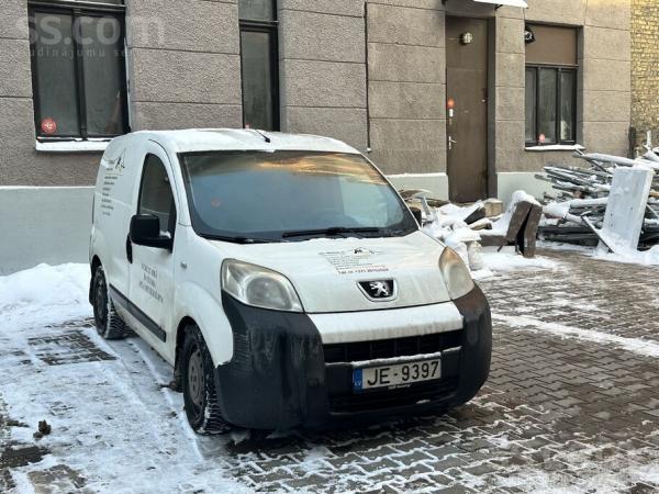 Balts Peugeot Bipper 2013 Rīga, ar dzinēja tilpumu 1.30 L un nobraukumu 220 tūkst. km par 1300 €, foto 2 vietnē AUTOMOTO.COM.LV