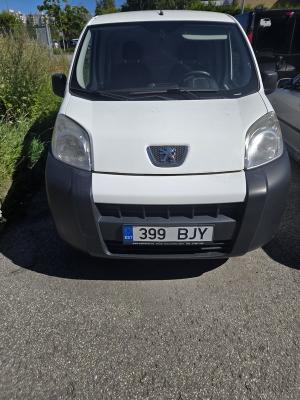 White Peugeot Bipper 2013 in Tallinn, with an engine capacity of 1.40 L and mileage of 180 thousand km for 1900 €, photo 7 on AUTOMOTO.COM.LV