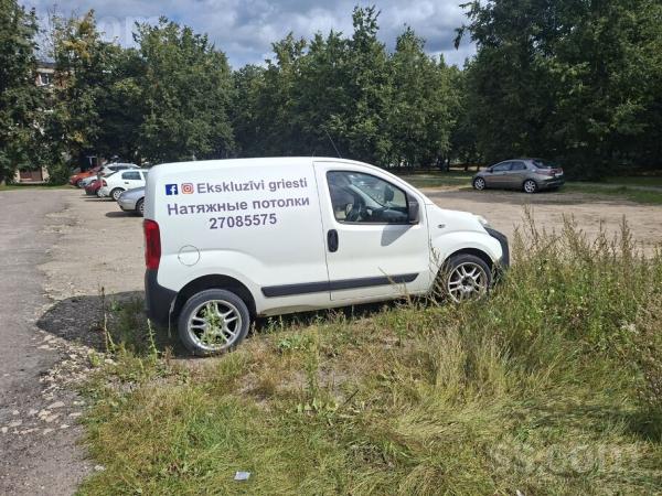 White Peugeot Bipper 2013 in Riga, with an engine capacity of 1.30 L and mileage of 250 thousand km for 350 €, photo 1 on AUTOMOTO.COM.LV