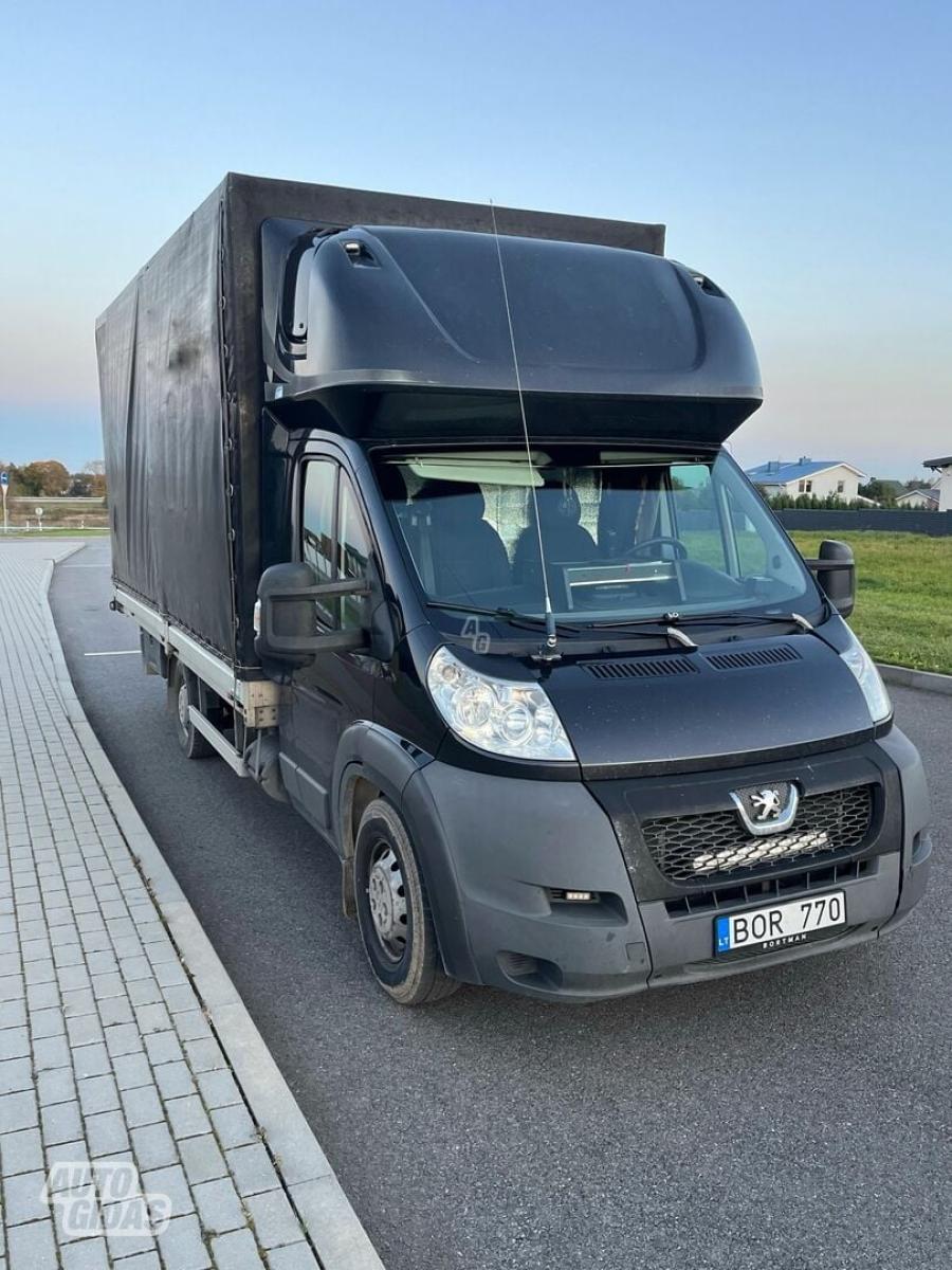 Black Peugeot Boxer 2014 in Klaipeda, with an engine capacity of 3.00 L and mileage of 870 thousand km for 8400 €, photo 2 on AUTOMOTO.COM.LV