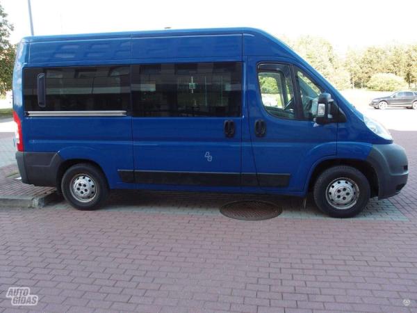 Blue Peugeot Boxer 2011 in Taurage, with an engine capacity of 3.00 L and mileage of 209 thousand km for 8700 €, photo 3 on AUTOMOTO.COM.LV