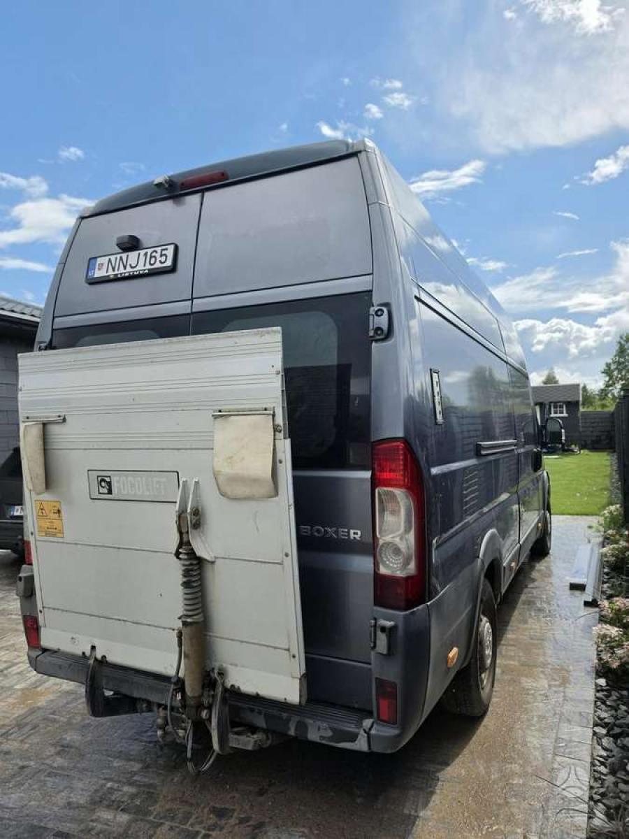 Pelēks Peugeot Boxer 2009 Kauņa, ar dzinēja tilpumu 2.99 L un nobraukumu 326 tūkst. km par 4999 €, foto 12 vietnē AUTOMOTO.COM.LV