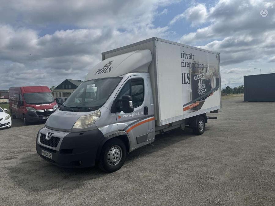 Pelēks Peugeot Boxer 2010 Kauņa, ar dzinēja tilpumu 3.00 L un nobraukumu 297 tūkst. km par 6500 €, foto 3 vietnē AUTOMOTO.COM.LV
