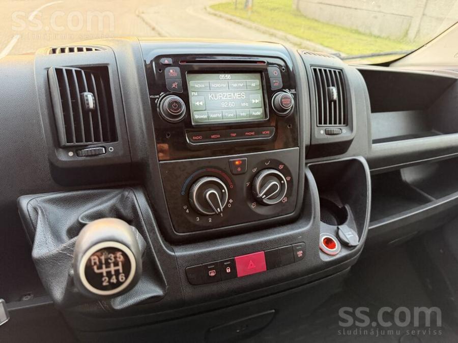 Grey Peugeot Boxer 2016 in Jelgava, with an engine capacity of 2.20 L and mileage of 186 thousand km for 7100 €, photo 18 on AUTOMOTO.COM.LV