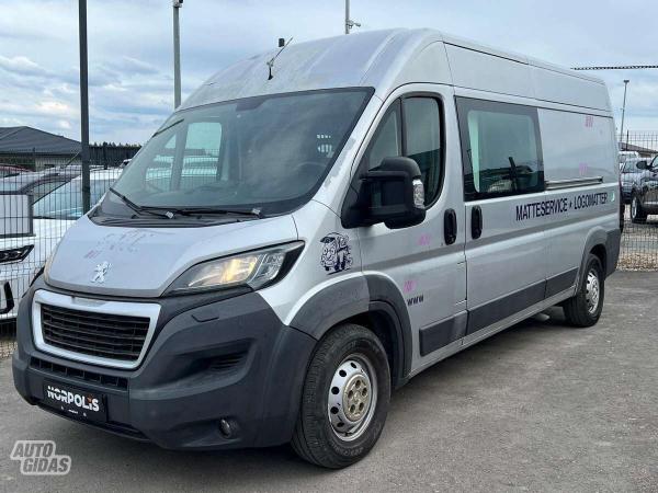 Pelēks Peugeot Boxer 2017 Aukštieji Rusokai, ar dzinēja tilpumu 2.00 L un nobraukumu 200 tūkst. km par 7900 €, foto 3 vietnē AUTOMOTO.COM.LV
