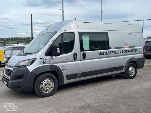 Pelēks Peugeot Boxer 2017 Aukštieji Rusokai, ar dzinēja tilpumu 2.00 L un nobraukumu 200 tūkst. km par 7900 €, foto 5 vietnē AUTOMOTO.COM.LV