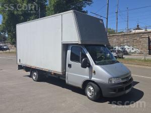 Серый Пежо Boxer 2003 в Рига, объемом двигателя 2.80 л и пробегом 411 тыс. км за 1575 €, фото  на AUTOMOTO.COM.LV