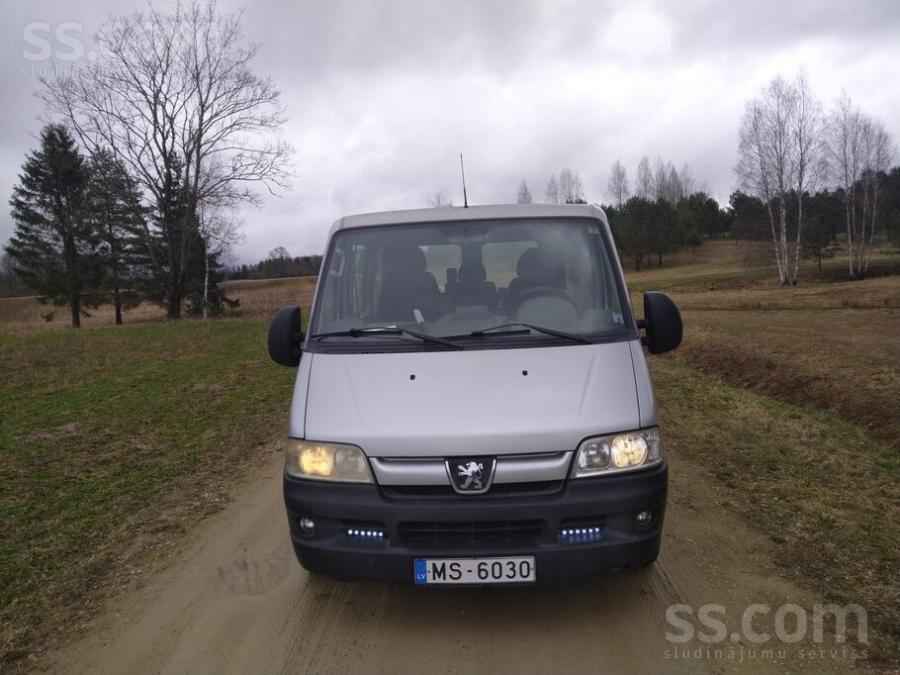 Pelēks Peugeot Boxer 2004 Rēzekne, ar dzinēja tilpumu 2.80 L un nobraukumu 312 tūkst. km par 3500 €, foto 7 vietnē AUTOMOTO.COM.LV