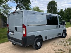 Grey Peugeot Boxer 2008 in Valka, with an engine capacity of 2.20 L and mileage of 483 thousand km for 3500 €, photo 3 on AUTOMOTO.COM.LV