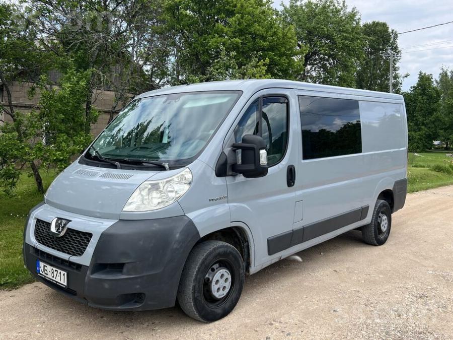 Grey Peugeot Boxer 2008 in Valka, with an engine capacity of 2.20 L and mileage of 483 thousand km for 3500 €, photo 10 on AUTOMOTO.COM.LV