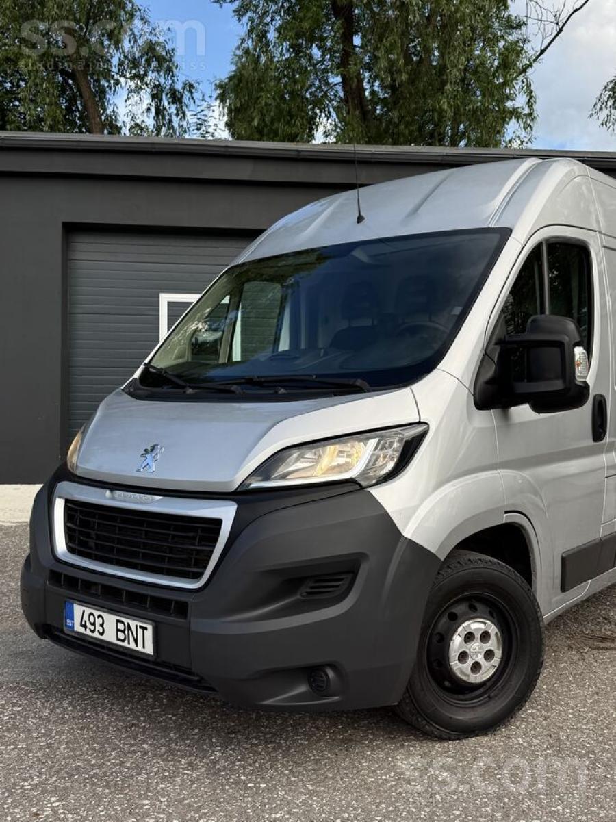 Pelēks Peugeot Boxer 2015 Tallina, ar dzinēja tilpumu 2.20 L un nobraukumu 305 tūkst. km par 7999 €, foto 14 vietnē AUTOMOTO.COM.LV