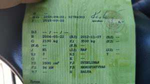 Пежо Boxer 2004 в Мариямполе, объемом двигателя 2.80 л и пробегом 367 тыс. км за 2600 €, фото 15 на AUTOMOTO.COM.LV