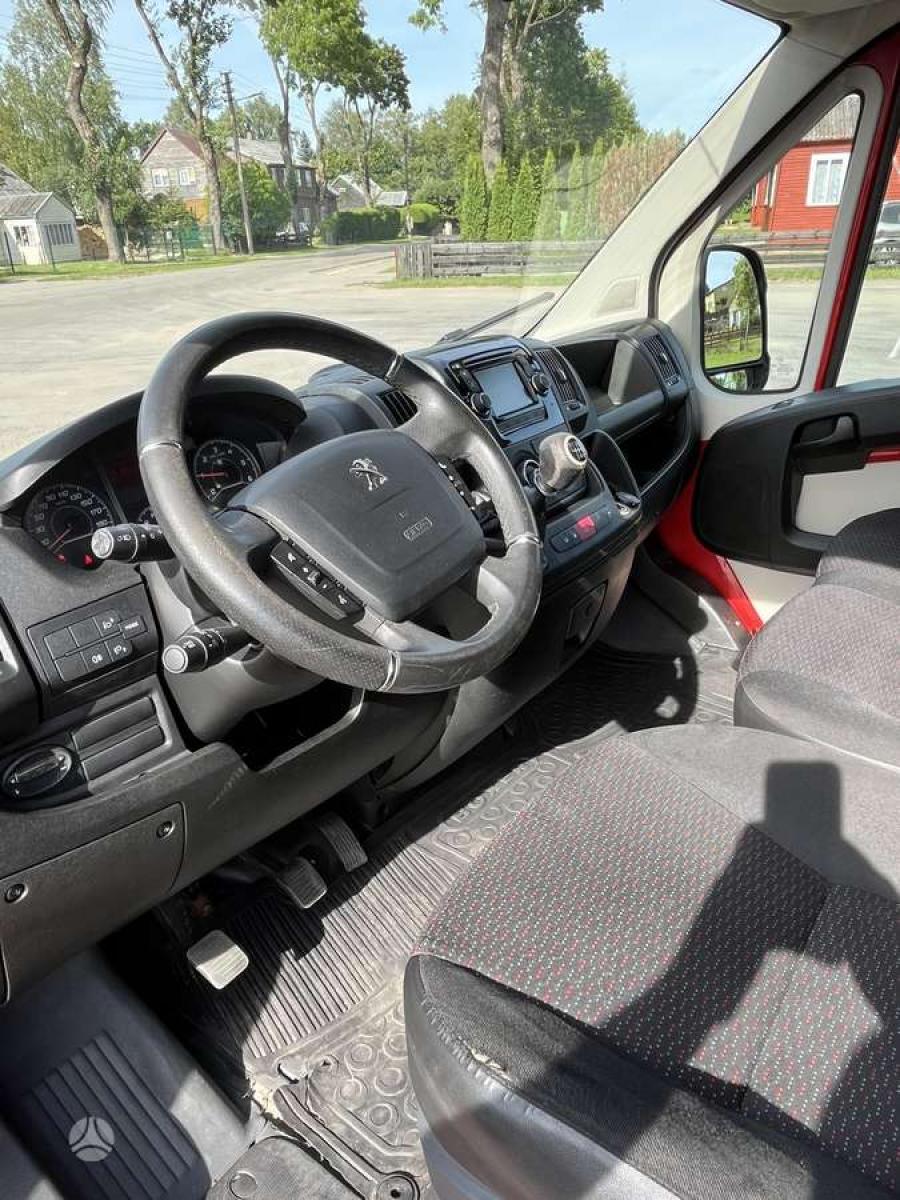Sarkans Peugeot Boxer 2014 Šilalė, ar dzinēja tilpumu 2.20 L un nobraukumu 186 tūkst. km par 6990 €, foto 14 vietnē AUTOMOTO.COM.LV