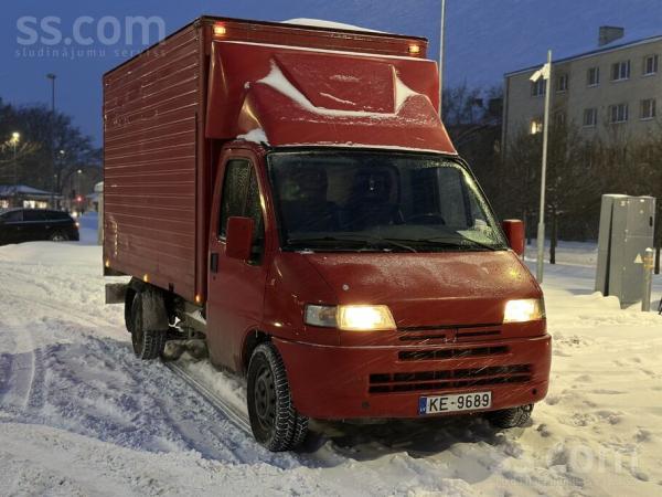 Red Peugeot Boxer 1995 in Jelgava, with an engine capacity of 2.50 L and mileage of 194 thousand km for 2100 €, photo 1 on AUTOMOTO.COM.LV