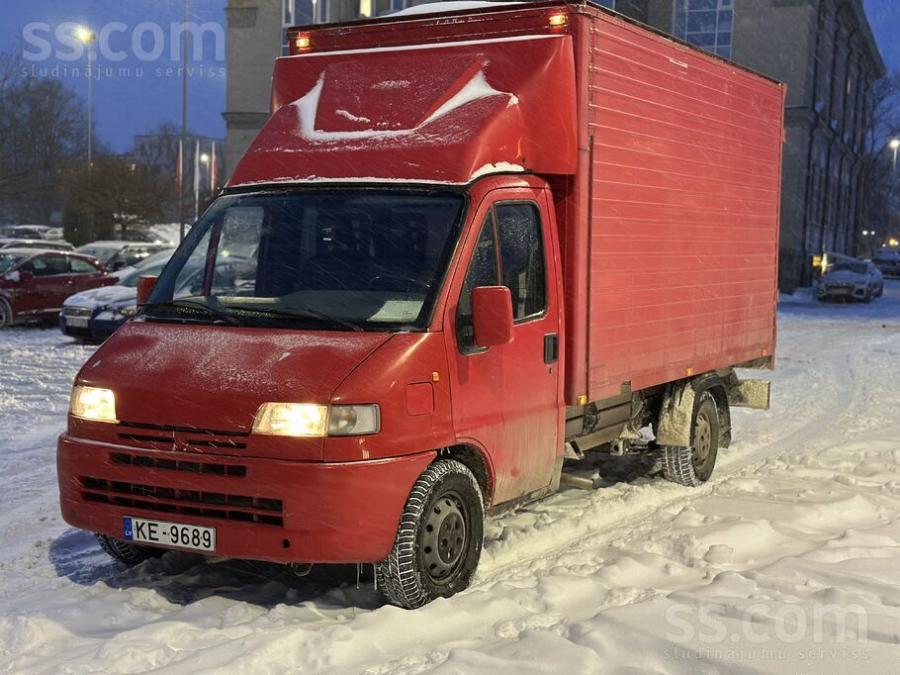 Sarkans Peugeot Boxer 1995 Jelgava, ar dzinēja tilpumu 2.50 L un nobraukumu 194 tūkst. km par 2100 €, foto 3 vietnē AUTOMOTO.COM.LV