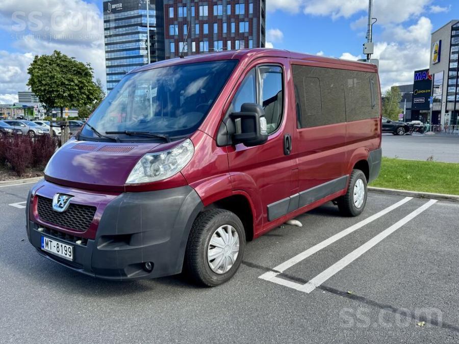 Red Peugeot Boxer 2008 in Riga, with an engine capacity of 2.20 L and mileage of 547 thousand km for 4600 €, photo 1 on AUTOMOTO.COM.LV