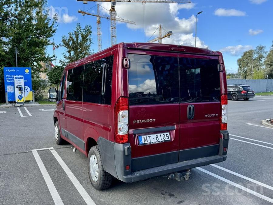 Red Peugeot Boxer 2008 in Riga, with an engine capacity of 2.20 L and mileage of 547 thousand km for 4600 €, photo 5 on AUTOMOTO.COM.LV