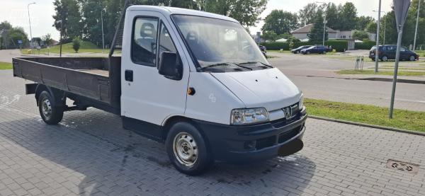 Белый Пежо Boxer 2002 в Вилкавишкис, объемом двигателя 2.80 л и пробегом 311 тыс. км за 1550 €, фото 3 на AUTOMOTO.COM.LV